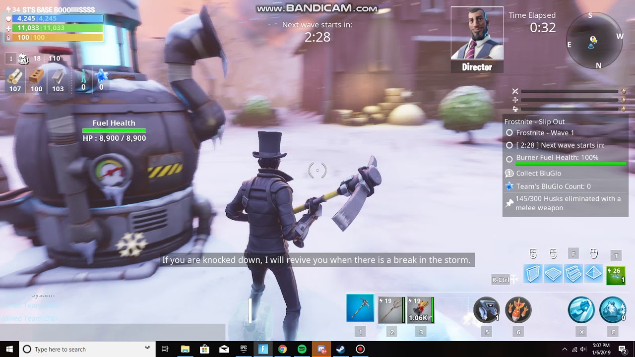 Fortnite save the world Frostnite Event. - YouTube