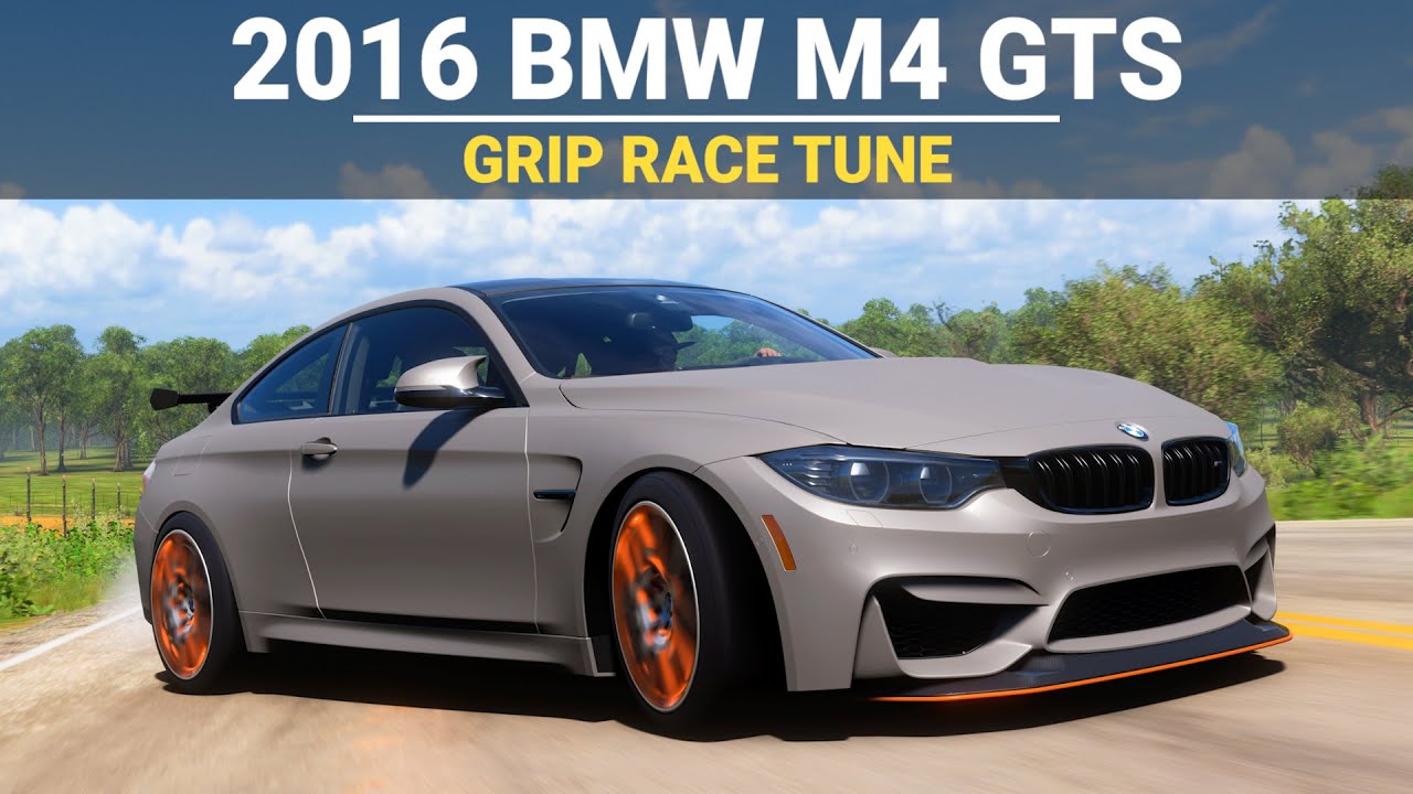 Forza Horizon 5 Tuning - 2016 BMW M4 GTS with Anti-Lag, FH5 Grip Race ...