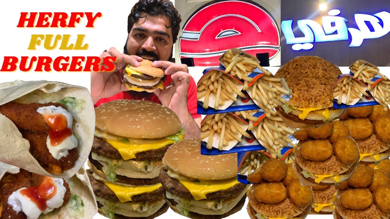 Trying HERFY Full Menu | Beef Burger | Chicken Wrap | Chicken Nuggets ...