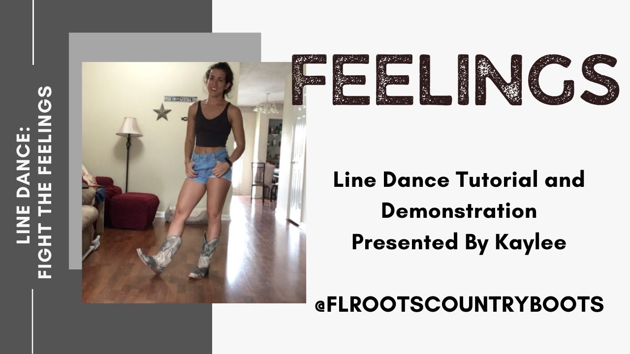 Feelings ~ Intermediate Line Dance Tutorial and Demo ~ Line Dance ...