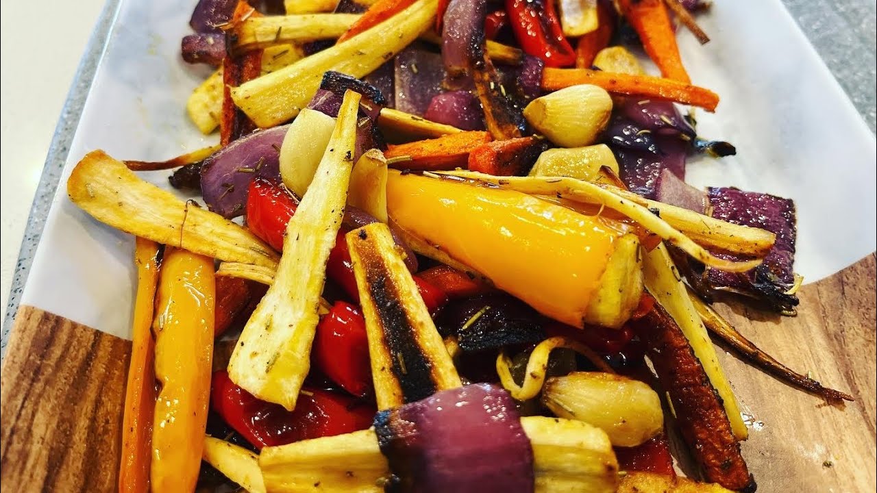 Easy Roasted Root Vegetables - YouTube