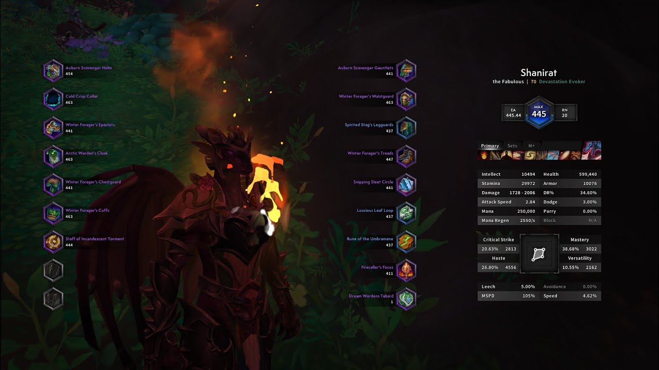 ️‍🔥 ️‍🔥What A Dracthyr Looks Like On Fire in 4K UHD!💜💜 - YouTube