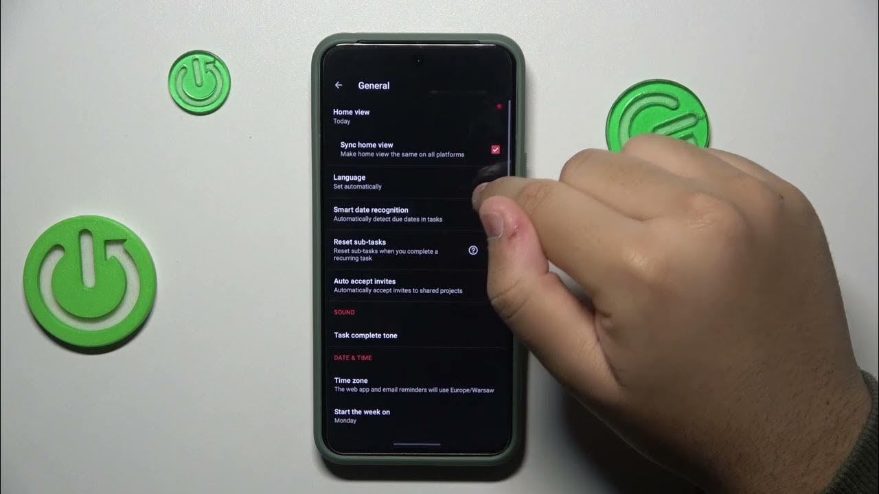 How to change the language in ToDoist. - YouTube