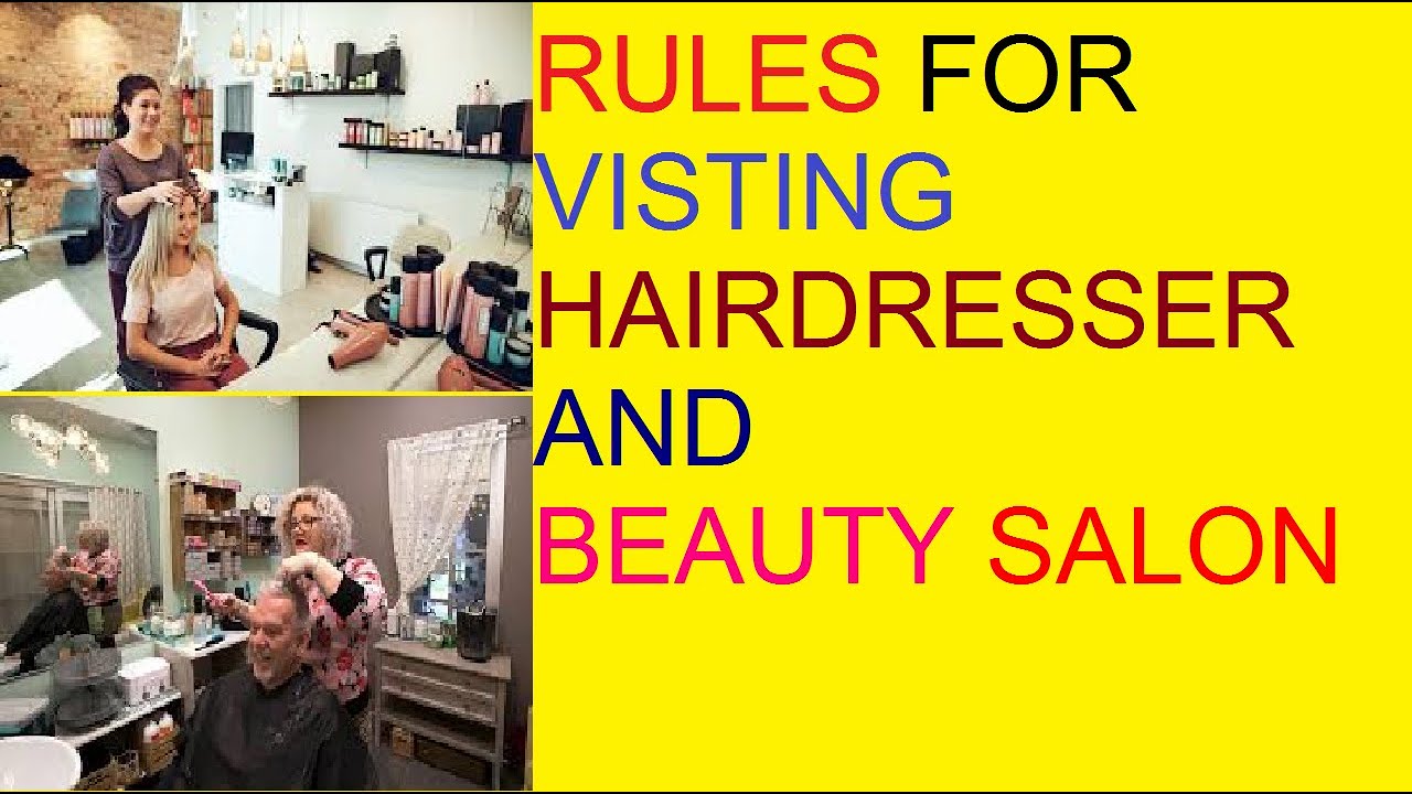 Rules For Visiting The Hairdresser Outlined !! Hairdresser !! Beauty ...