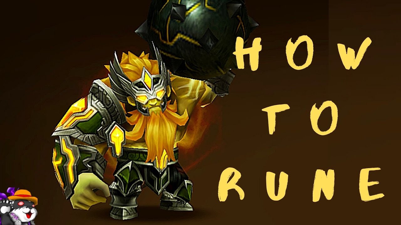 HOW TO RUNE SKOGUL (wind giant warrior) and HOW TO COUNTER Summoners ...
