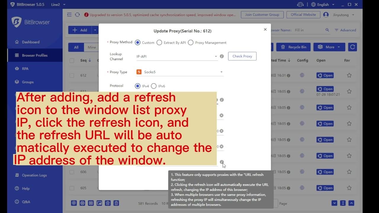 BitBrowser - Set http/https/socks5 proxy IP tutorial - YouTube