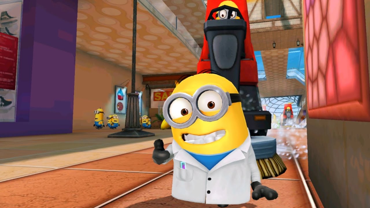 Minion rush Challenge room - Smash 415 frozen objects - YouTube