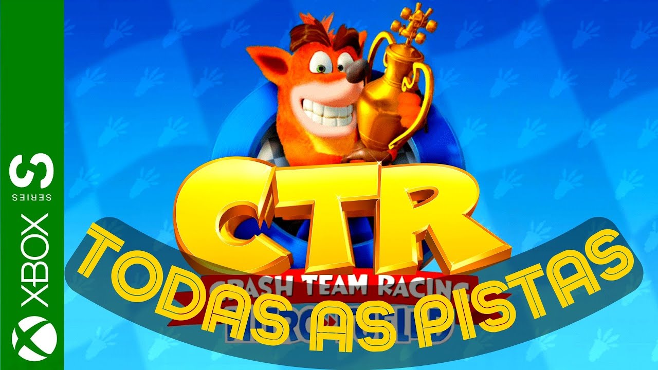 Crash Team Racing Nitro-Fueled - AS 39 PISTAS (CTR + CNK + BÔNUS ...