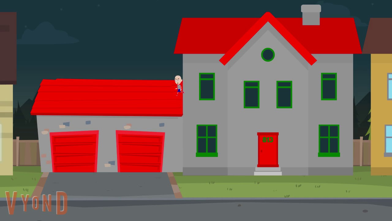 Classic Caillou Causes A Power Outage On New Year's/Gets His Dad ...