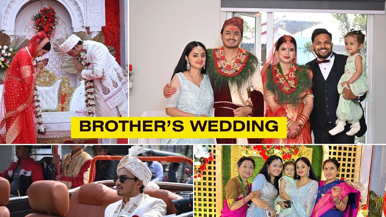My Brother's Wedding Day ️!! - YouTube