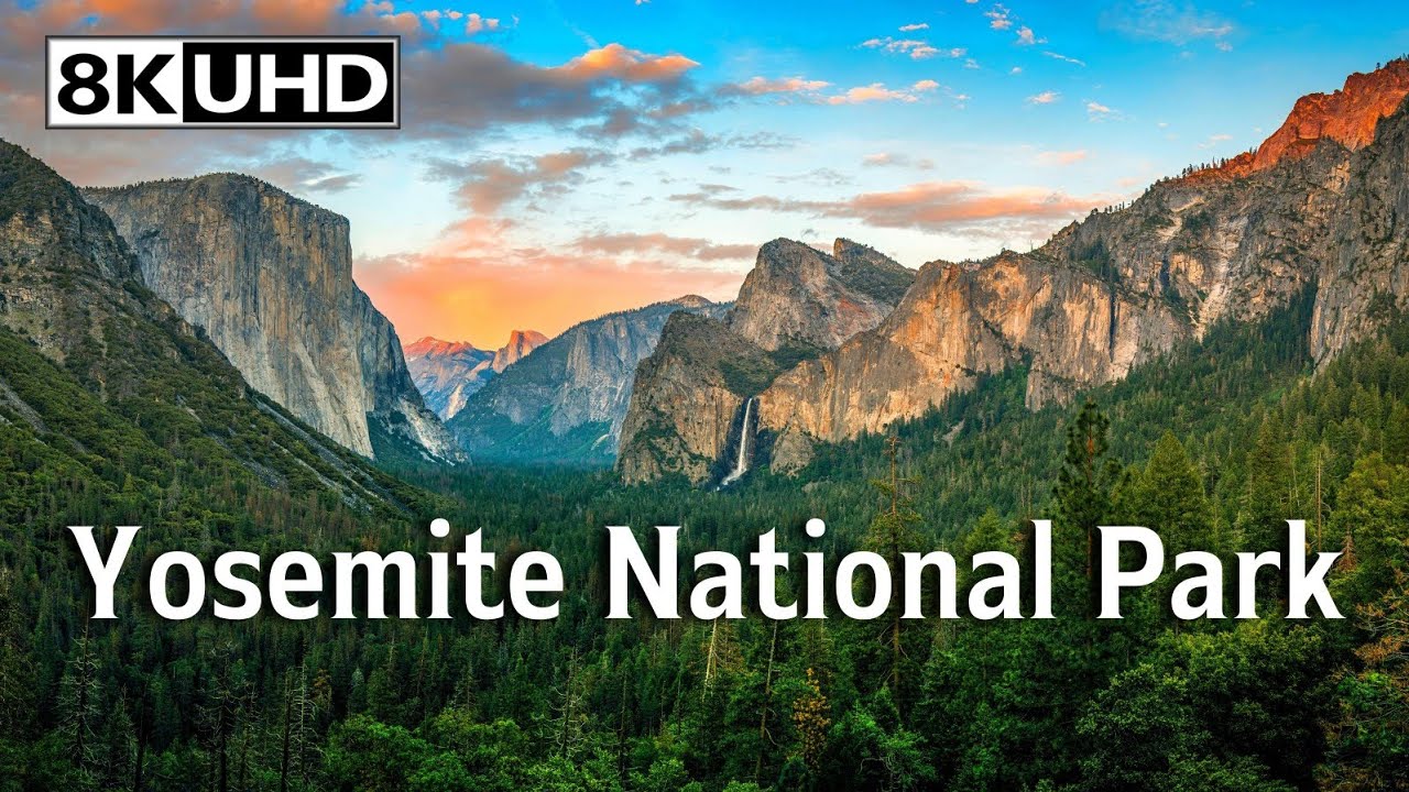 8K HDR 60FPS Dolby Vision - Yosemite National Park - YouTube