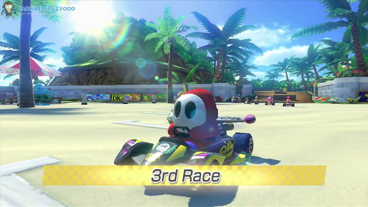 Mario Kart 8 - Shell Cup 100cc Gameplay (Wii U) - YouTube