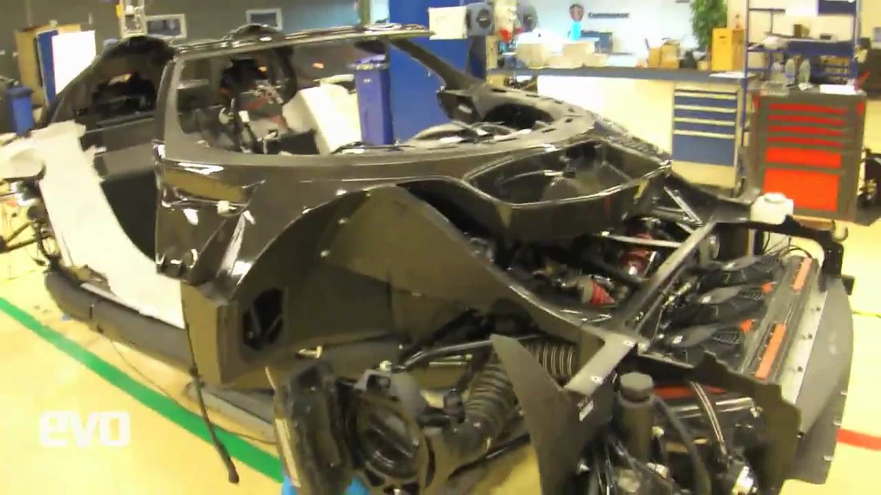 Koenigsegg Agera R Engine Bay