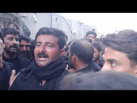 Noha meku rah turanr da devo maen dadhi pardadar ha, 7th Muharram Jaloos 2021 HussainAbad Bhakkar