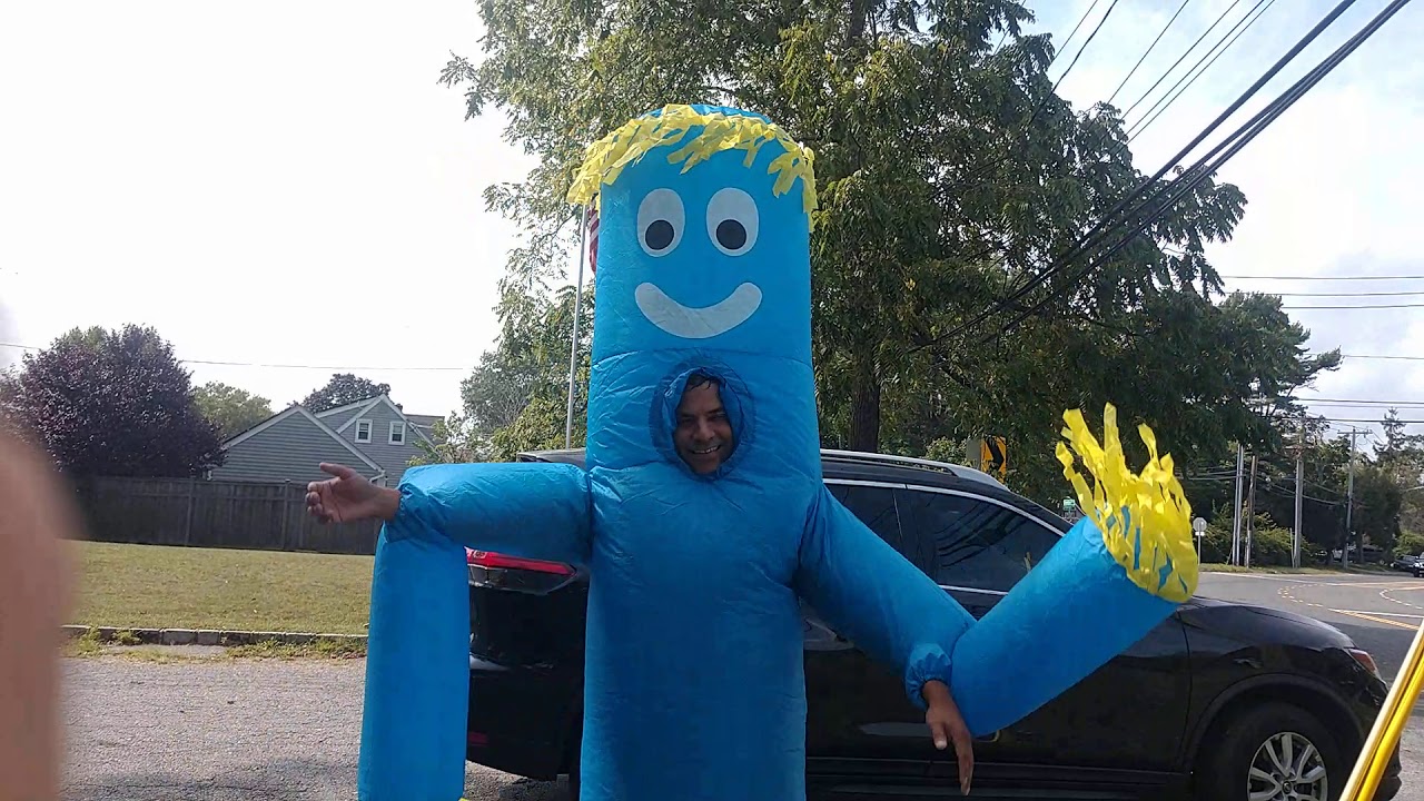 Inflatable guy - YouTube