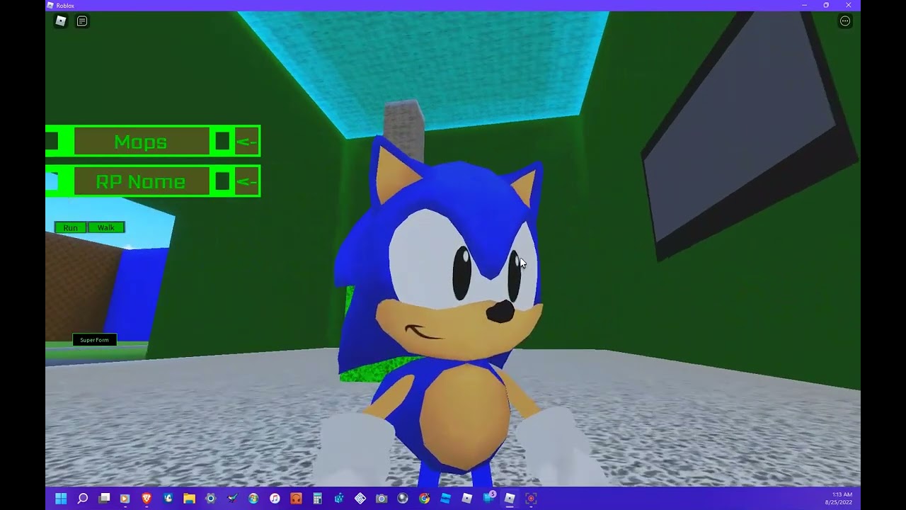 Sonic Gaming Playing (Majin Sonic) Sonic RP: Mobius MegaDrive & Tour Of ...