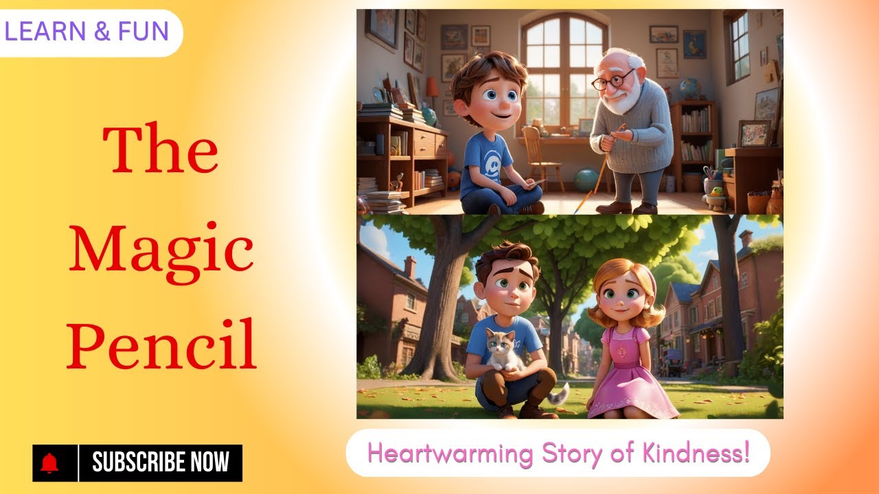 The magic pencil. Lesson about kindness !!! - YouTube