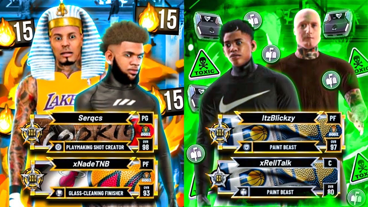 2 TOXIC ZEN POST SCORERS PULL UP ON ME AND NADEXE DURING OUR 15 GAME ...