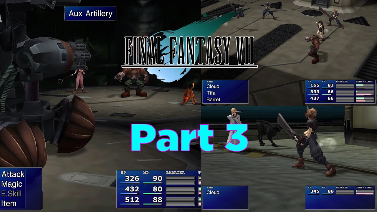 Final Fantasy 7 - 7th Heaven Mod Full Playthrough 60fps - Part 3 - YouTube