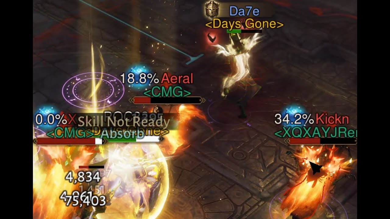 Diablo Immortal DaysGone vs Xye XQX, CMG - YouTube
