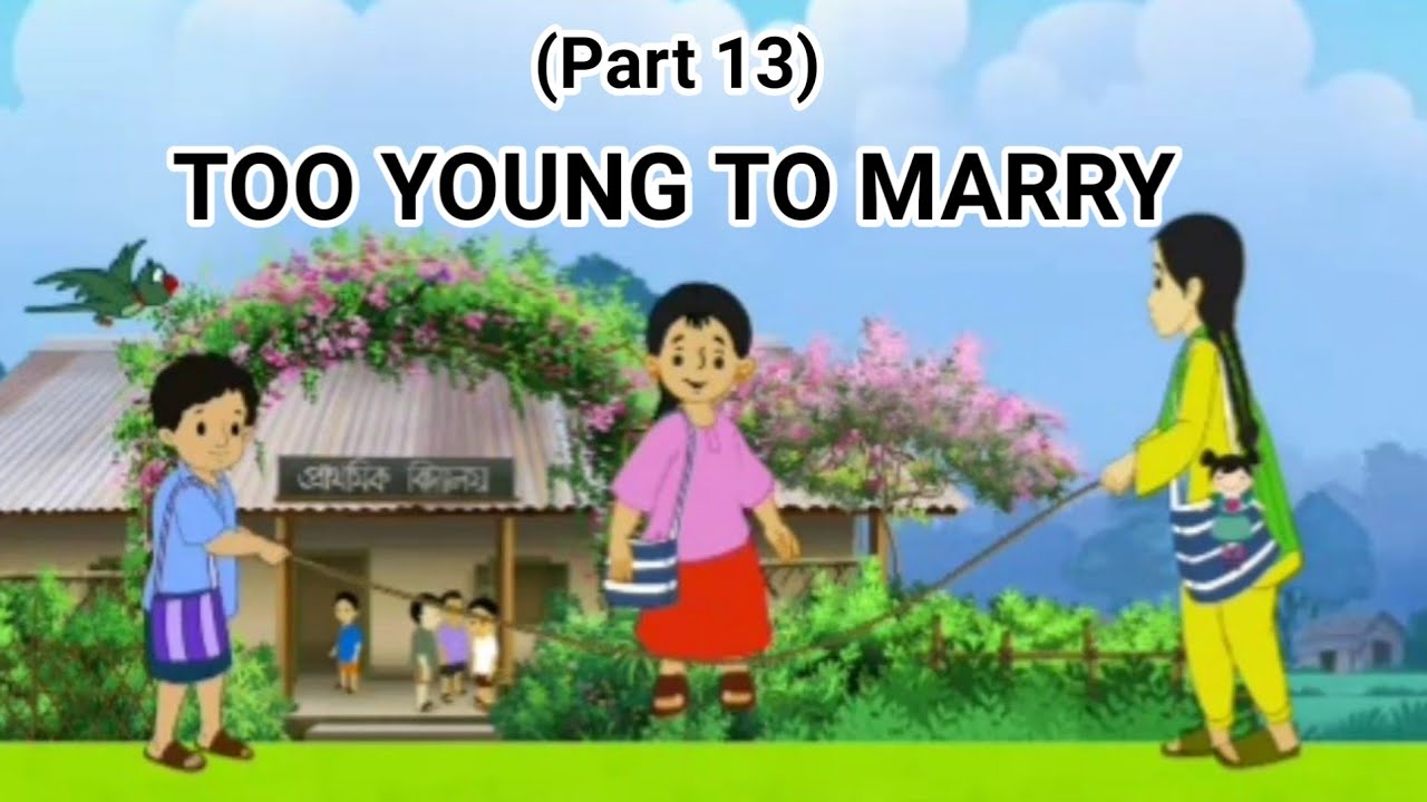 (Part 13) TOO YOUNG TO MARRY | Meena Raju Cartoon | Mina raju | Meena ...
