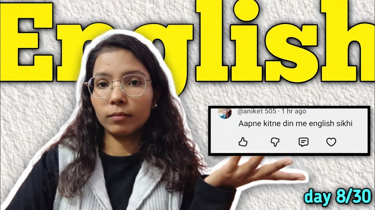 Day 9 of Learn English With Me #howtospeakenglishfluently - YouTube
