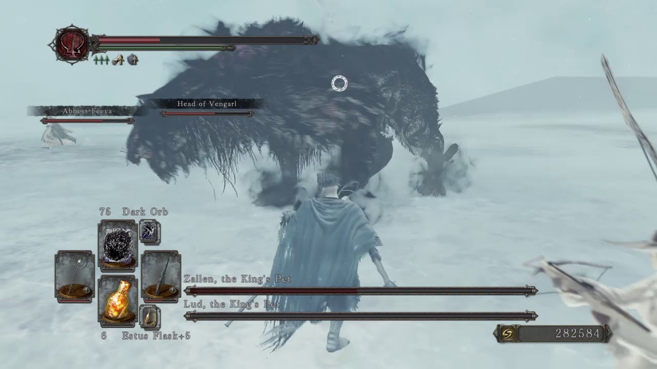 (DS2) Final Boss, Lud and Zallen, the King's Pets - YouTube