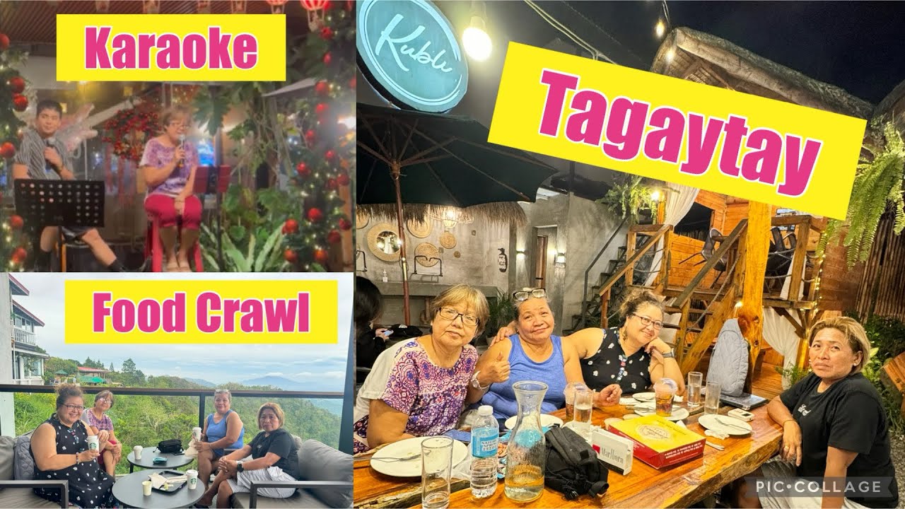Tagaytay Food Crawl Karaoke Fun Day trip| Coffee Starbucks Goto ...