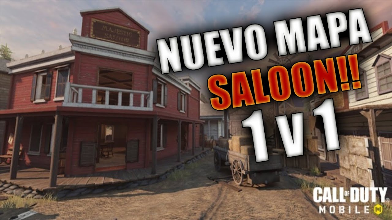 GANANDO EN EL NUEVO MAPA SALOON!! - COD MOBILE - YouTube