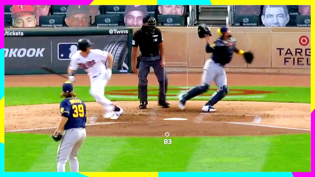 WORST Swing Ever Evidence Of Baseball's Delightful Absurdity - YouTube