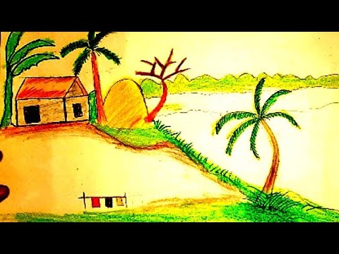 Easy drawing 24 drawing step by step easy beautiful - YouTube