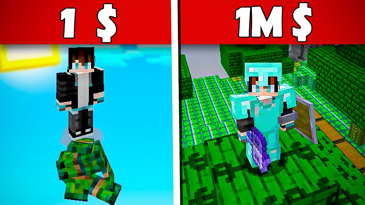 The Money Block Challenge in Minecraft - YouTube