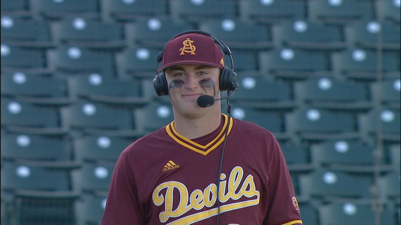 Arizona State baseball's Hunter Bishop breaks down small ball in win ...