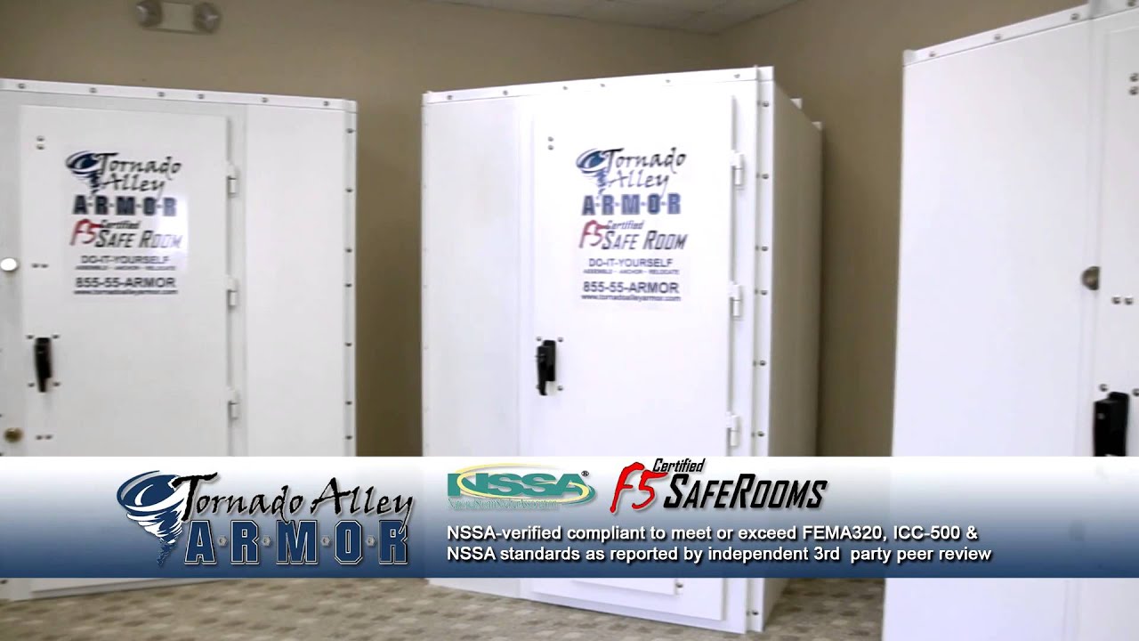 Above Ground Safe Rooms- Tornado Alley Armor Entrapment Proof Bolt ...