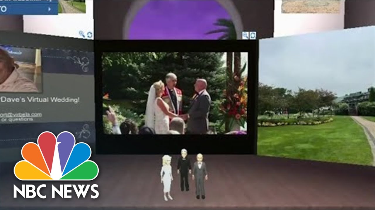 Married In The Metaverse: Couple Ties Knot In Virtual Wedding - YouTube