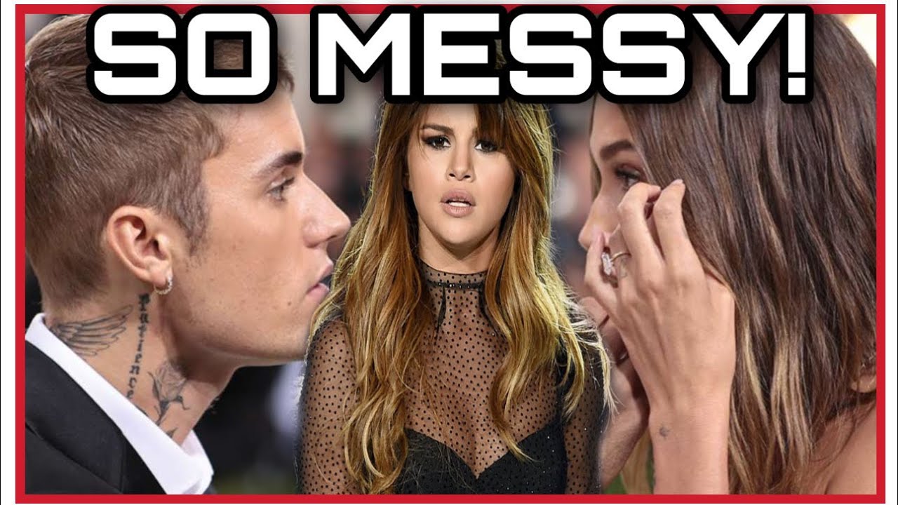 Justin Bieber Hailey Bieber Selena Gomez MESSY LOVE TRIANGLE EXPOSED ...