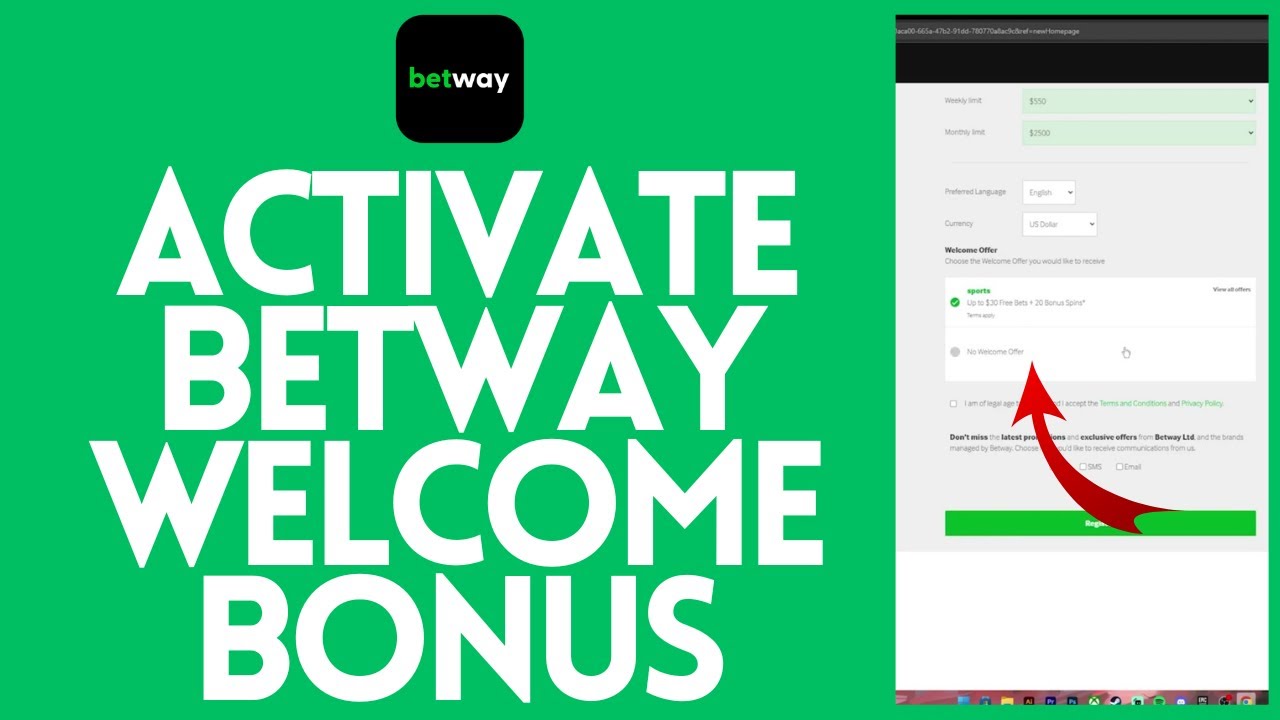 How to Activate Betway Welcome Bonus (2024) | Get Welcome Bonus on ...