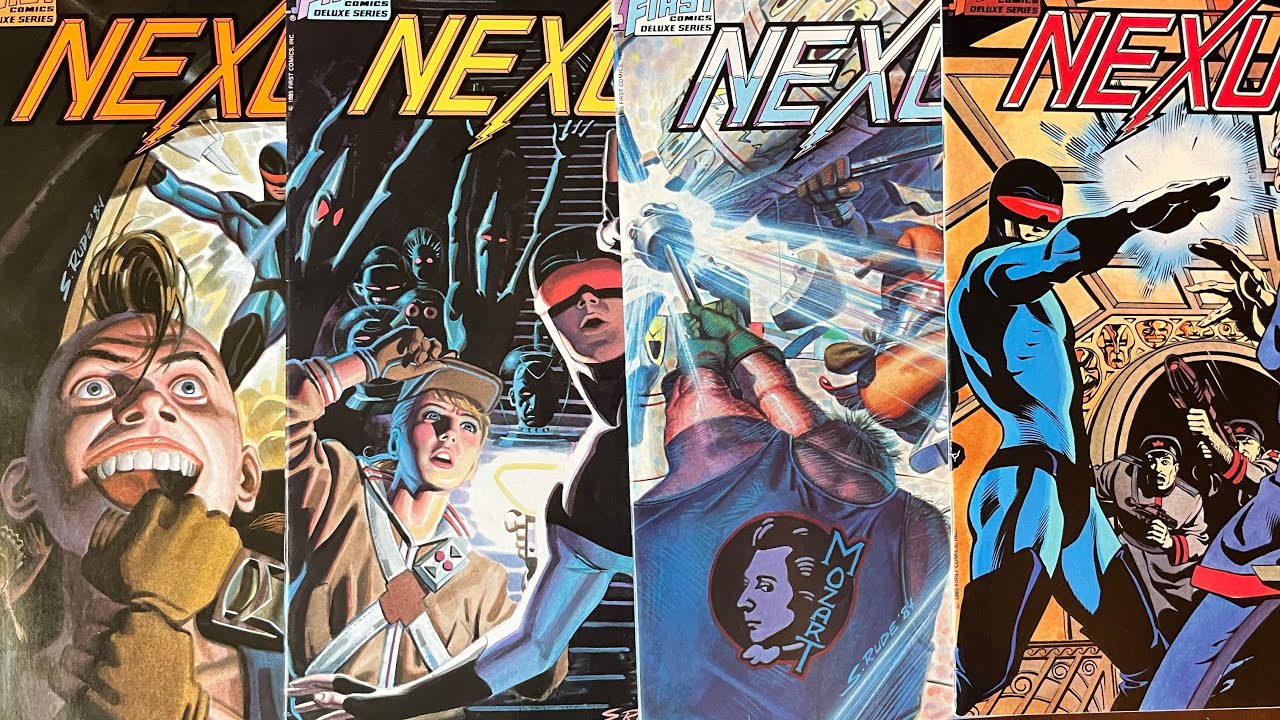 Nexus 9-12 First Comics space superhero!!! - YouTube