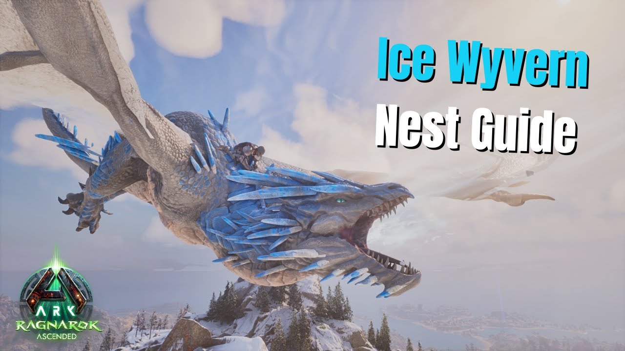 Ice Wyvern Egg Locations (Ragnarok) | ARK: Survival Ascended - YouTube