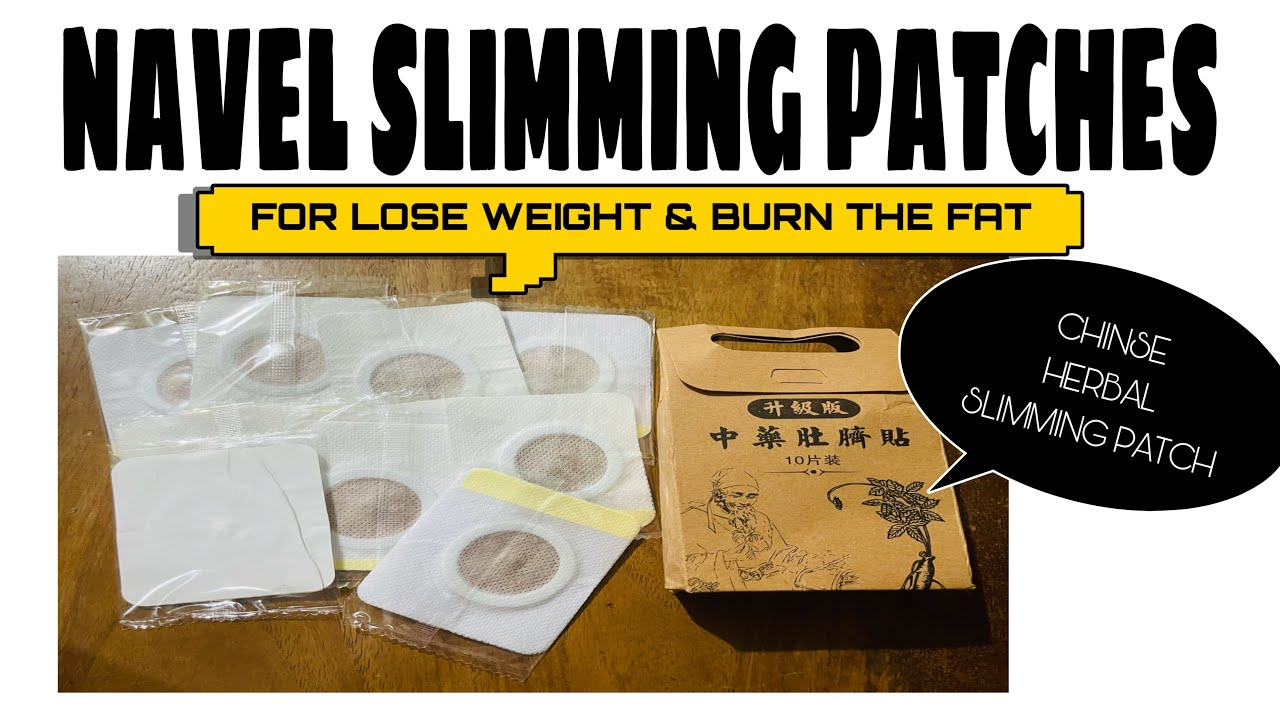 NATURAL CHINESE HERBAL NAVEL SLIMMING PATCH +FAT BURNER & FOR LOSE ...