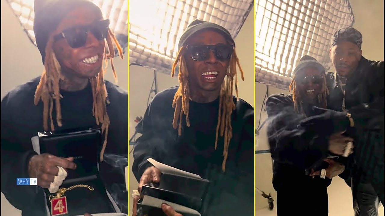 YG Meets Lil Wayne And Gifts 4Hunnid Chain Which Costs $200,000 'Wayne ...