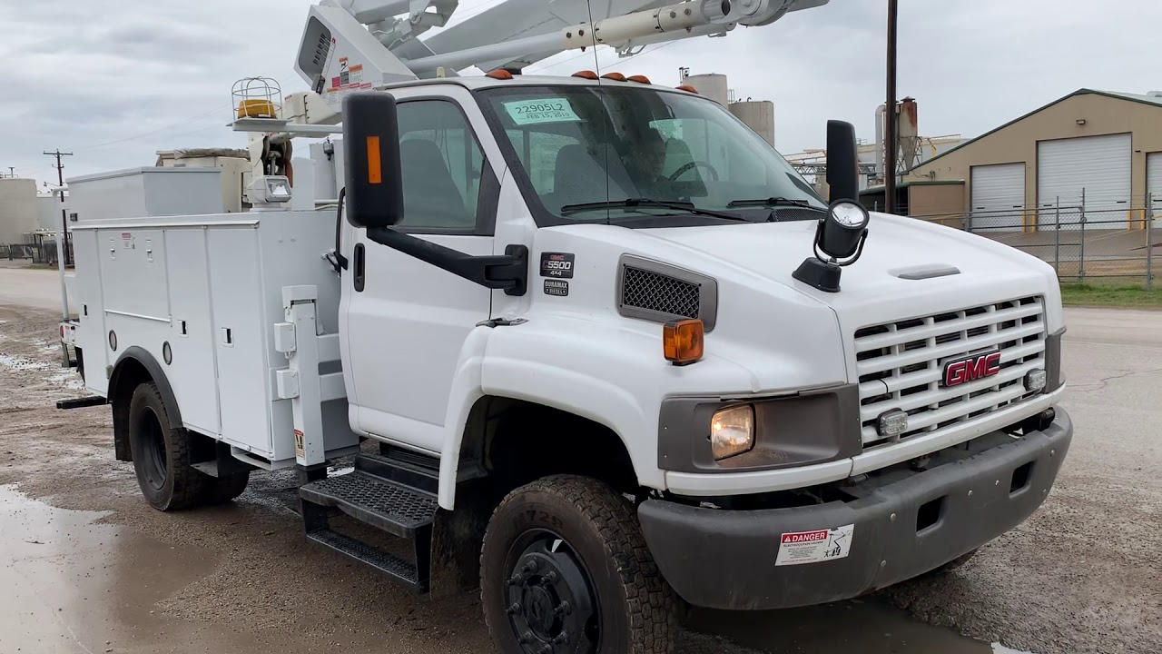 2009 GMC 5500 4x4 Bucket Truck Scott Stoneham Fort Worth Texas North ...