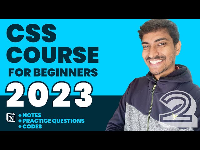 Css Course Hindi Beginner To Pro 2023 Chapter 2 Do Some Coding