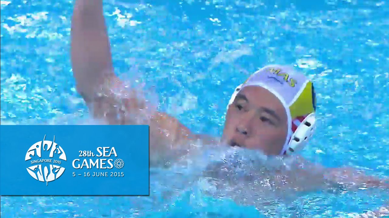 Water Polo Men Malaysia vs Philippines | Half-Time Highlights | 28th ...