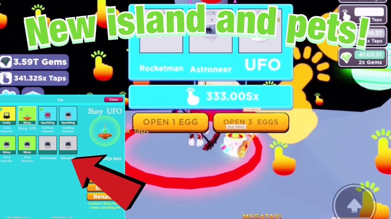 Roblox Tapping Simulator New Space Update And More! [ROBLOX Tapping ...