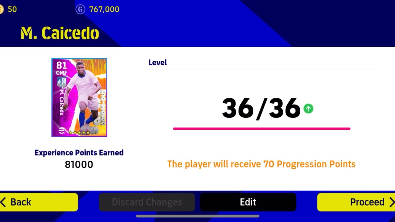 How To Train M. Caicedo Max Level In eFootball 2023|| How To Max Caicedo In efootball/Pes 2023 ...