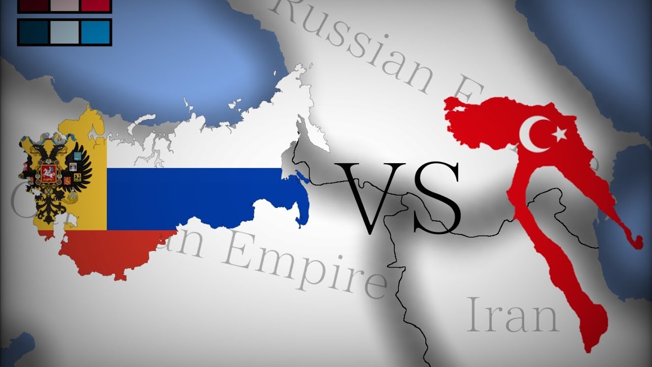 Russian Empire VS Ottoman Empire 1914 - YouTube