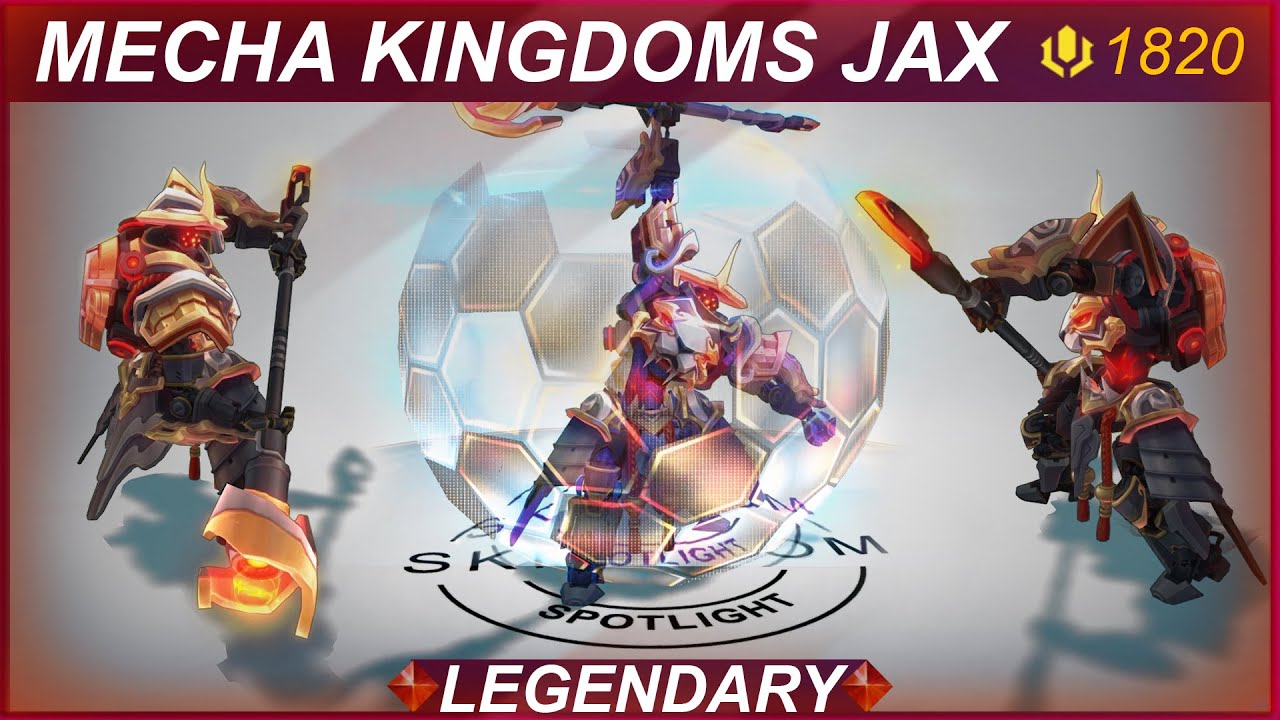 Mecha Kingdoms Jax Skin Spotlight | SKingdom - League of Legends - YouTube