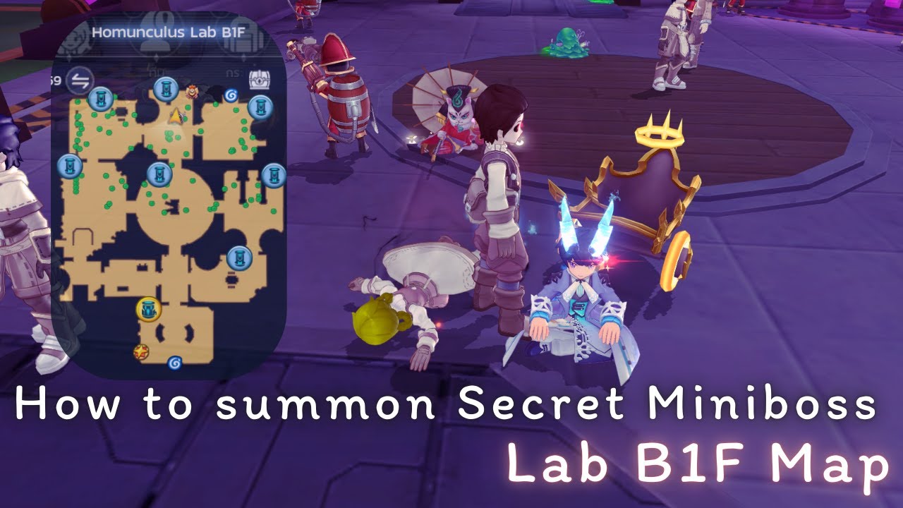 Ragnarok M Classic : How to summon Secret Mini Boss in Lab B1F map ...
