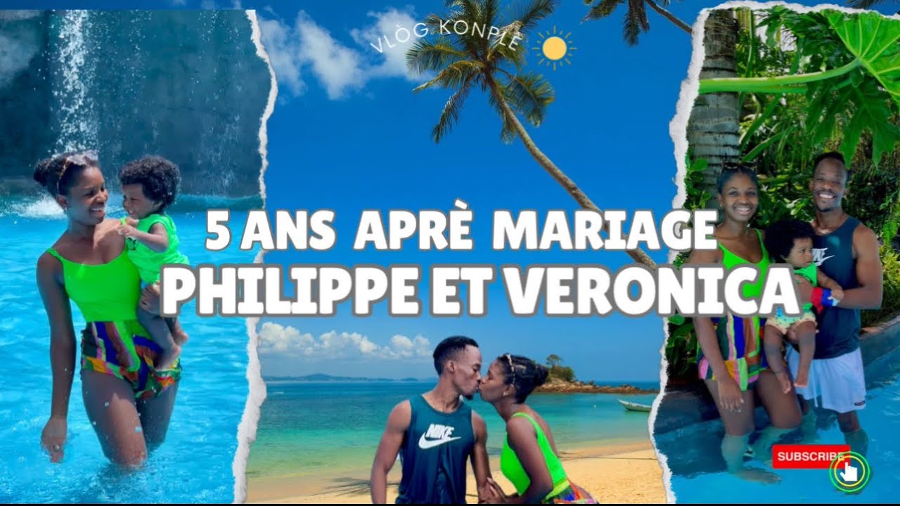 Philippe et Veronica tap fete 5 ans mariage - YouTube
